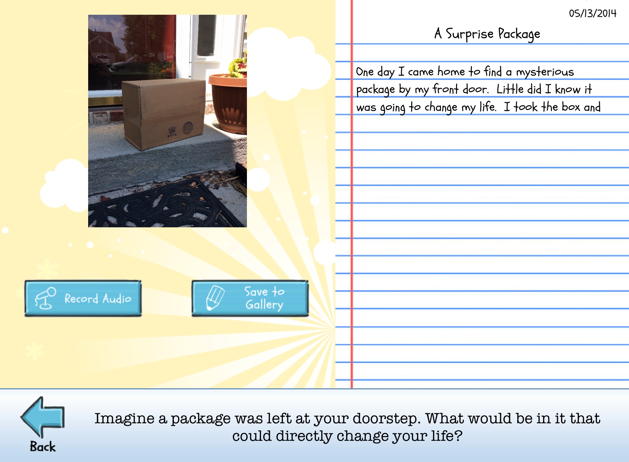 How To Create A Custom Writing Prompt Write About This