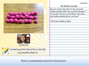 Creating Math Stories | Write About This