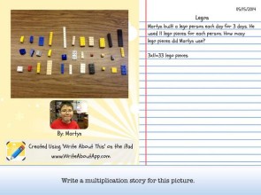 Creating Math Stories | Write About This