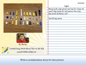 Creating Math Stories | Write About This